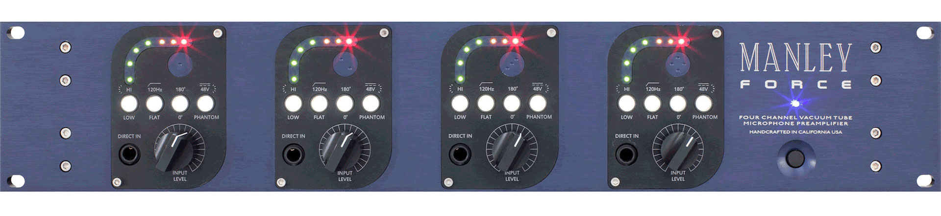 Manley Force 4-Channel Mic Pre - Planeta Analógico