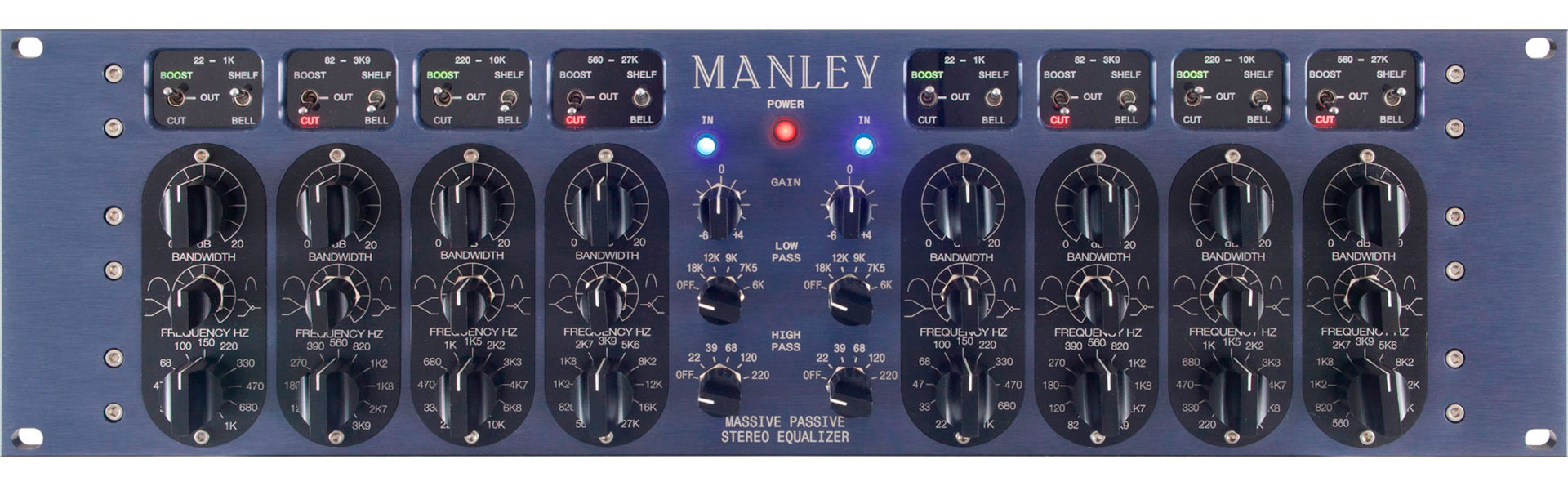 Manley Massive Passive Stereo EQ - Planeta Analógico