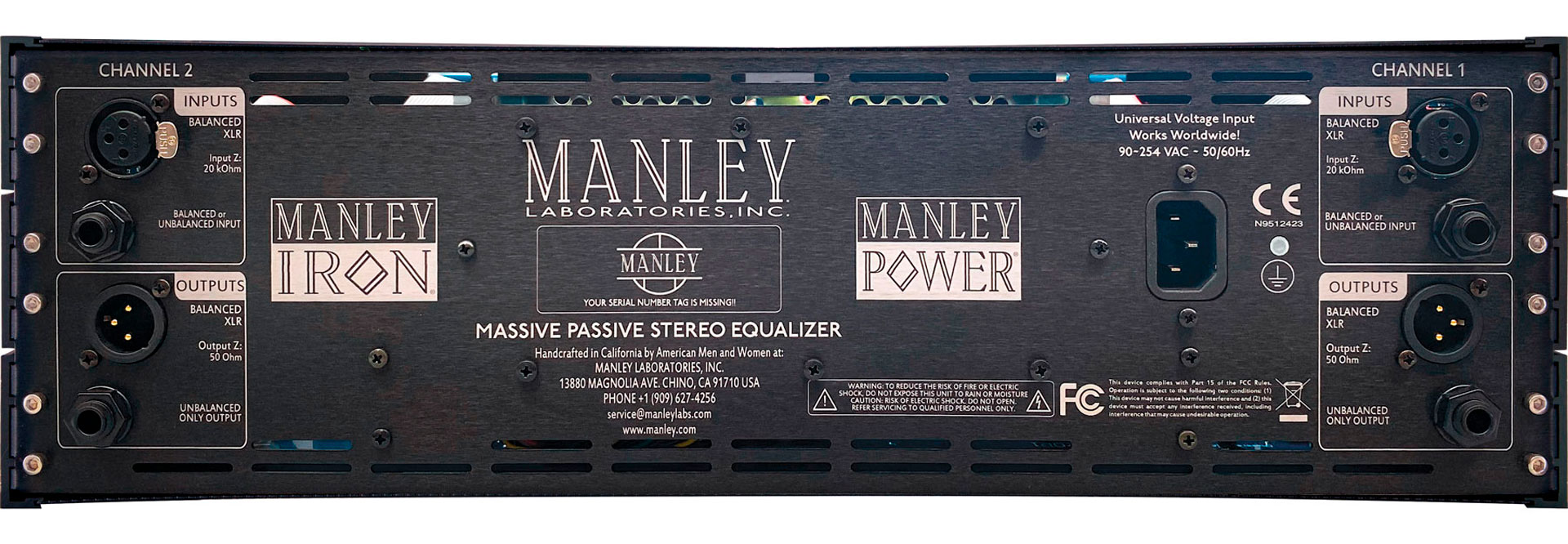 Manley Massive Passive Stereo EQ - Planeta Analógico