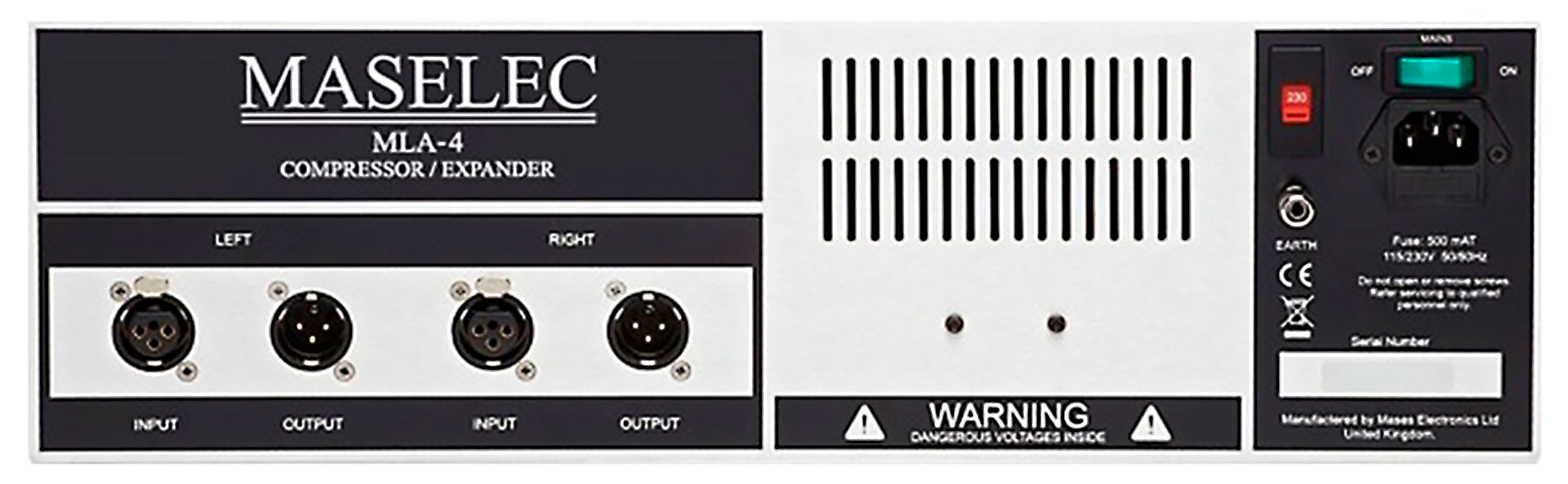 Maselec MLA-4 Multiband Compressor / Expander - Planeta Analógico