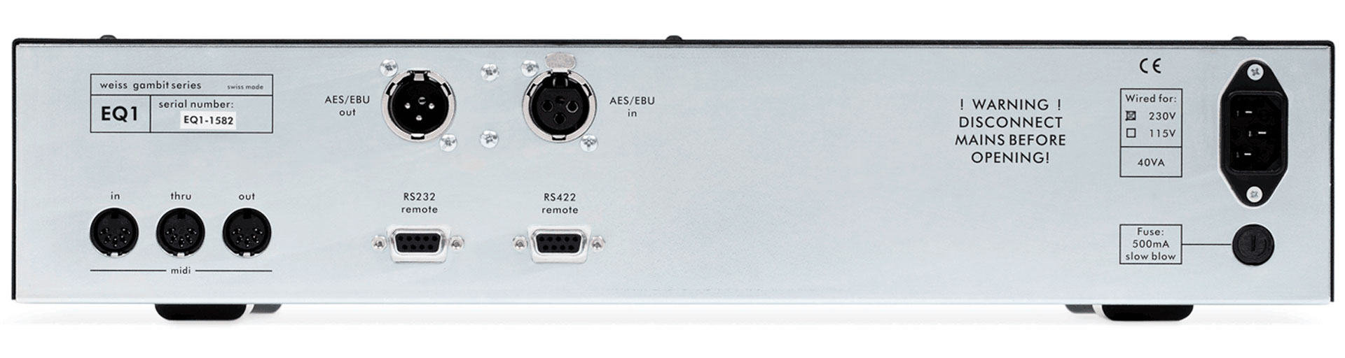 Weiss - Weiss EQ1-LP - Planeta Analógico