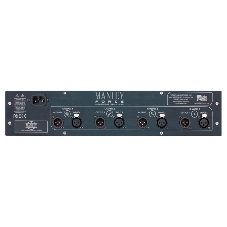 Manley Force 4-Channel Mic Pre - Planeta Analógico